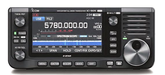ICOM IC-905 ICOM IC-905 VHF/UHF/SHF All Mode Base/Portable Transceivers ...