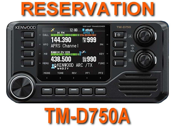 Kenwood TM-D750A Kenwood TM-D750A Digital Triband Mobile Transceiver Reservation | DX Engineering