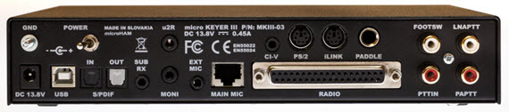 MicroHAM MK-3 microHAM micro KEYER III Digital Mode and Radio Control Interface | DX Engineering