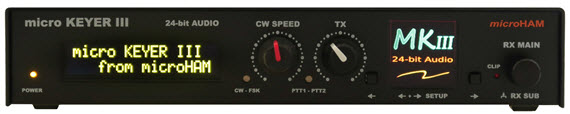 MicroHAM MK-3 microHAM micro KEYER III Digital Mode and Radio Control ...