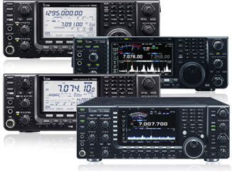 Ham radio base transceivers at DX Engineering