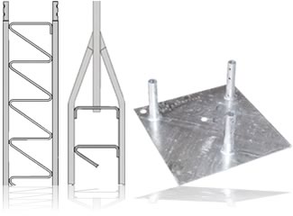 Tower sections, bracing & more at DX Engineering