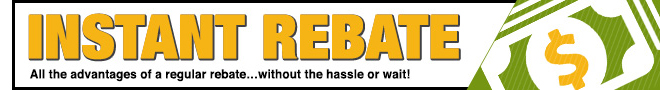 Instant Rebate
