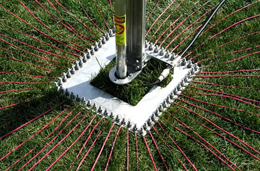 How to Put Amateur Radio Radial Wires Down Without Digging