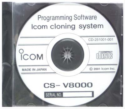ICOM CS-V8000 ICOM Cloning Software | DX Engineering