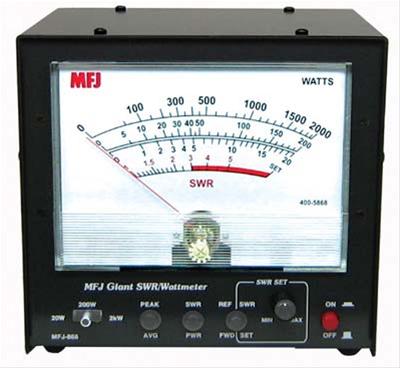 MFJ MFJ-868 MFJ 868 Giant SWR/Wattmeters | DX Engineering