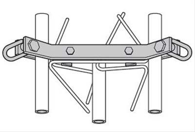 ROHN GA45GD ROHN Guy Bracket Assemblies | DX Engineering