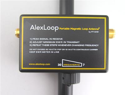 AlexLoop LOOP-PREMIER AlexLoop Walkham Premier Small Portable Magnetic Loop Antennas | DX ...