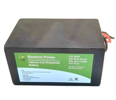 Bioenno Power BLF-1220A Bioenno Power BLF-1220A LiFePO4 Batteries | DX ...