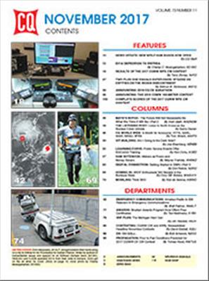 CQ Publications CQ-NOV2017 CQ Magazine | DX Engineering