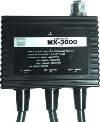 Diamond Antenna MX3000 Diamond Antenna Triplexers | DX Engineering