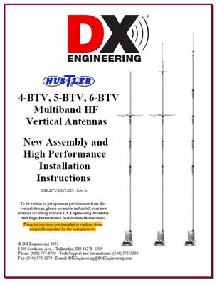 DX Engineering DXE-BTV-INST-INS DX Engineering Instruction Manuals | DX ...