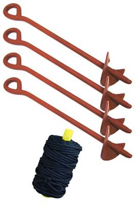 DX Engineering DXE-GUY100-KIT DX Engineering Vertical Antenna Guying ...