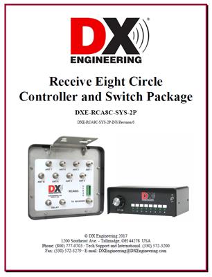 DX Engineering DXE-RCA8C-2P-INS DX Engineering Instruction Manuals | DX ...