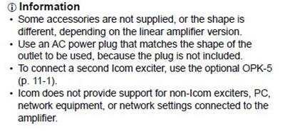 ICOM IC-PW2 ICOM IC-PW2 HF/50 MHz, ALL Band 1kW Linear Amplifiers | DX ...