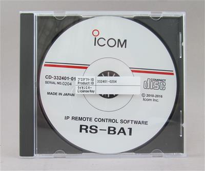 ICOM IP Remote Control Software RS-BA1