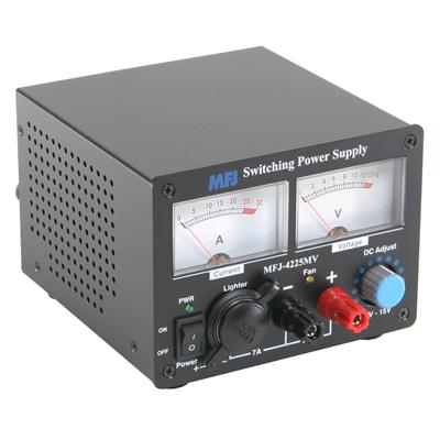 MFJ MFJ-4225MV MFJ 4225MV 25 Amp MightyLite Switching Power Supplies ...