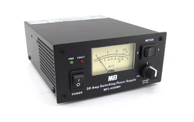 MFJ MFJ-4230MV-OB MFJ 4230MV MightyLite 30 Amp Switching Power Supplies ...