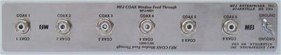 MFJ MFJ-4601 MFJ Universal Window Feedthrough Panels | DX Engineering