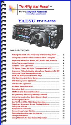 Nifty Accessories MM-FT710 Nifty Accessories Reference Guides | DX ...