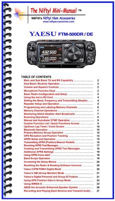 Nifty Accessories MM-FTM500DR Nifty Accessories Reference Guides | DX ...