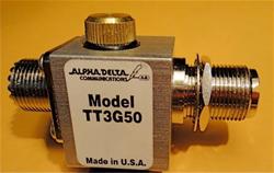 Alpha Delta UHF Connector Coaxial Cable Surge Protectors ATT3G50UBHP ...