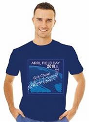 ARRL 2018N-4XL Navy Blue 2018 ARRL Field Day T-Shirts | DX Engineering