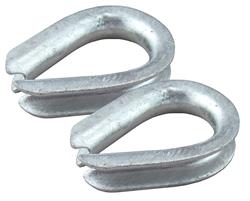 Loos & Co. Inc Cableware Division EY414-10-2 Loos Guy Line Thimbles ...