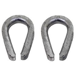 Loos & Co. Inc Cableware Division EY414-8-2 Loos Guy Line Thimbles | DX ...