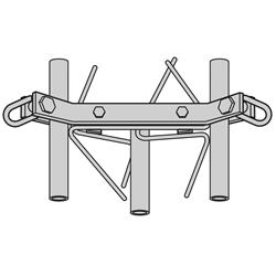 ROHN GA55GD ROHN Guy Bracket Assemblies | DX Engineering