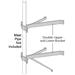 ROHN WM18D ROHN Mast Wall Mounts | DX Engineering