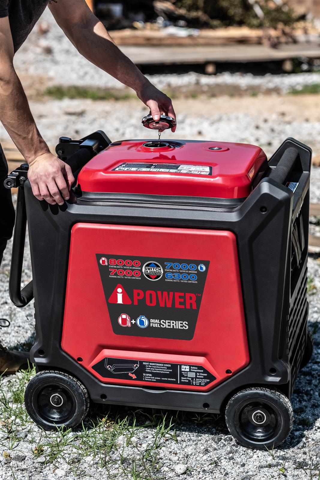 A-iPower SUA8000IED A-iPower Inverter Generators | DX Engineering