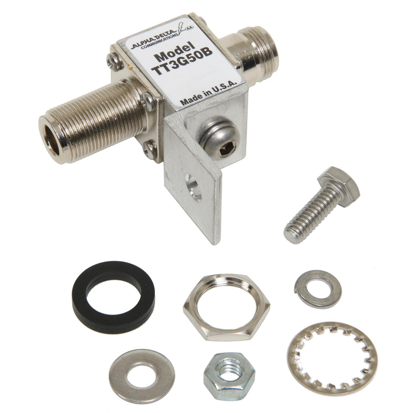 Alpha Delta ATT3G50B Alpha Delta N Connector Coaxial Cable Surge ...