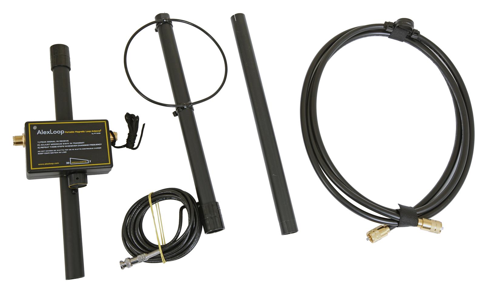 AlexLoop LOOP-PRE-AT AlexLoop Walkham Premier Small Portable Magnetic Loop Antennas | DX Engineering