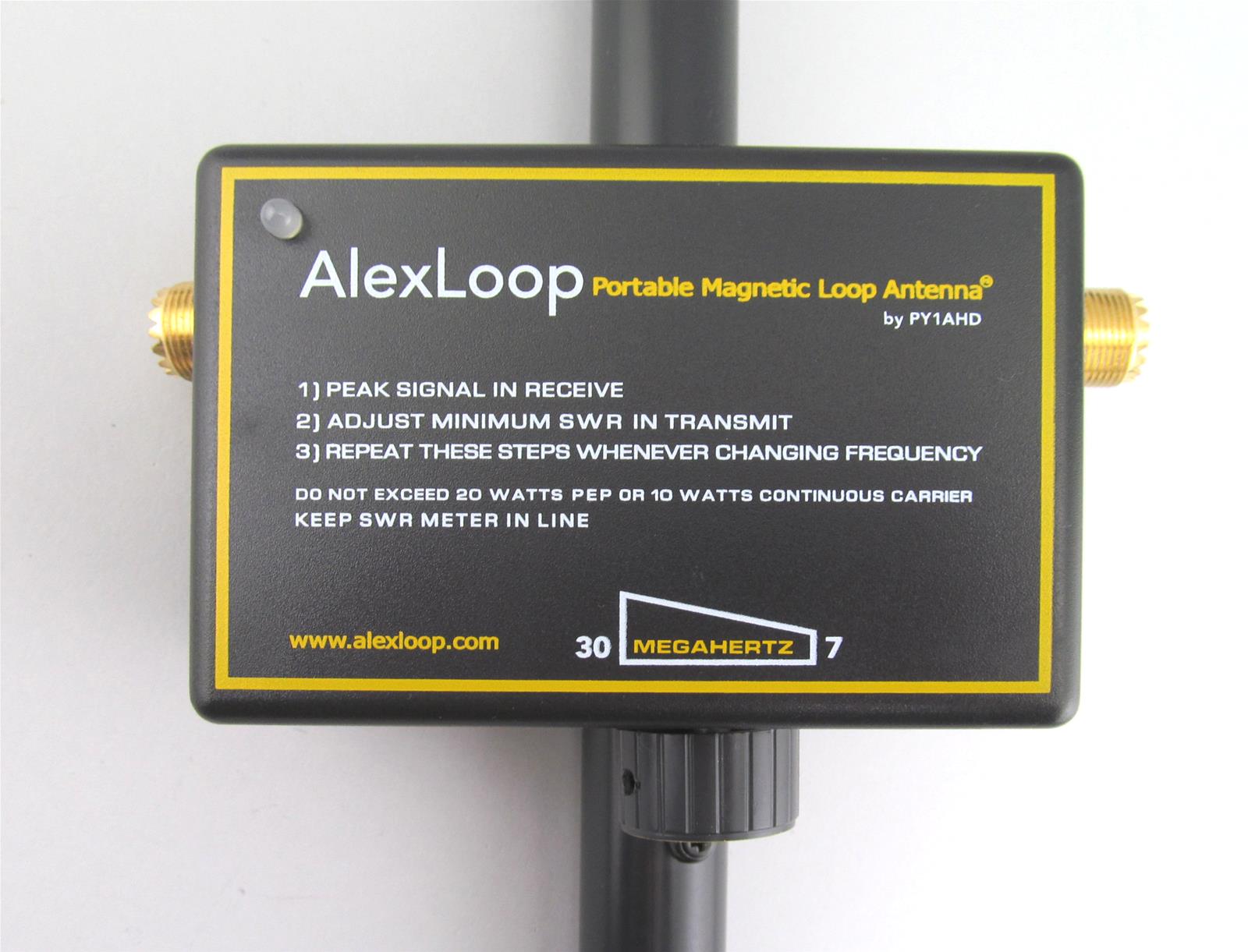 AlexLoop LOOP-PRE-AT AlexLoop Walkham Premier Small Portable Magnetic Loop Antennas | DX Engineering