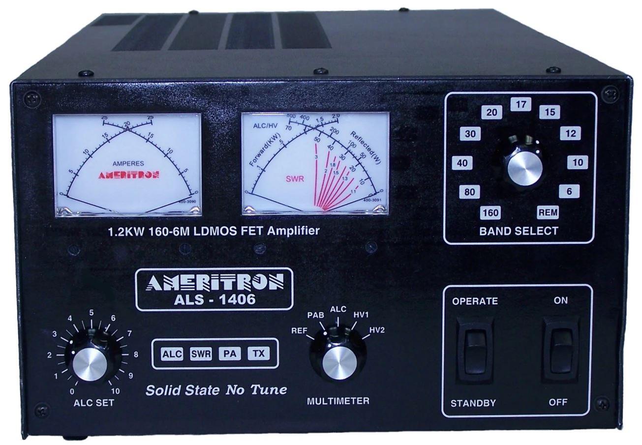 Ameritron ALS-1406 Ameritron ALS-1406 HF Plus 6 Meters Solid State Amplifiers | DX Engineering