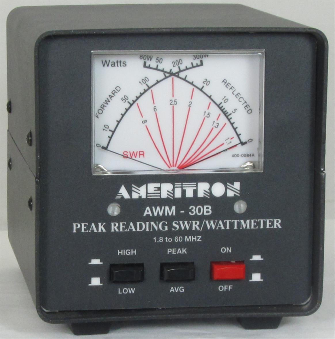 Ameritron 1500 Watt Peak Reading SWR/Wattmeters AWM-30B - Free Shipping ...