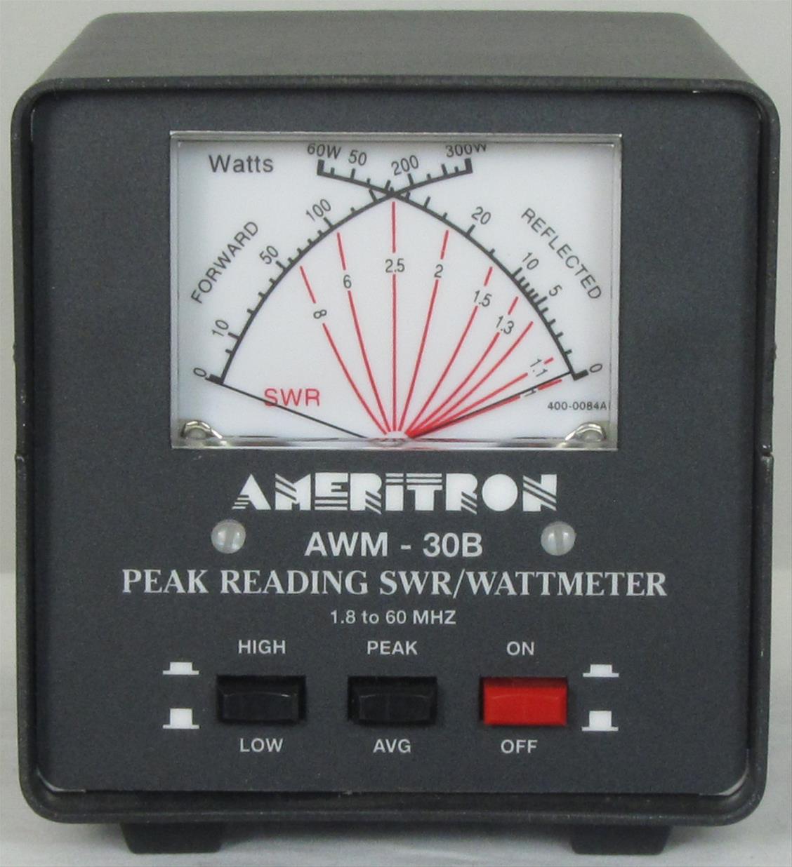 Ameritron AWM-30B Ameritron 1500 Watt Peak Reading SWR/Wattmeters | DX ...