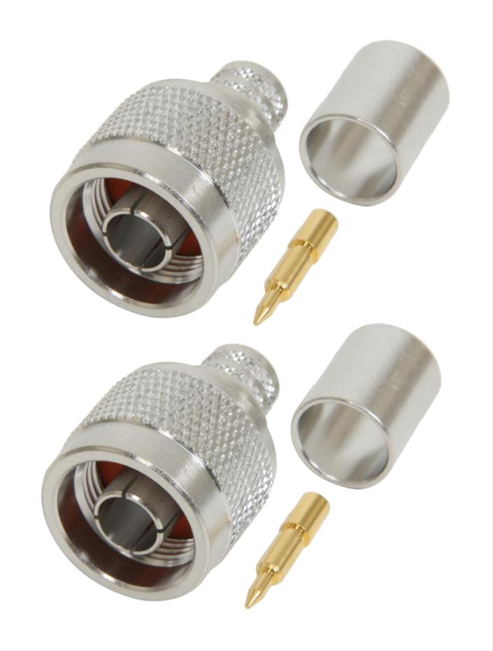 Amphenol RF 172102-2 Amphenol RF Type N Male Crimp Connectors | DX ...