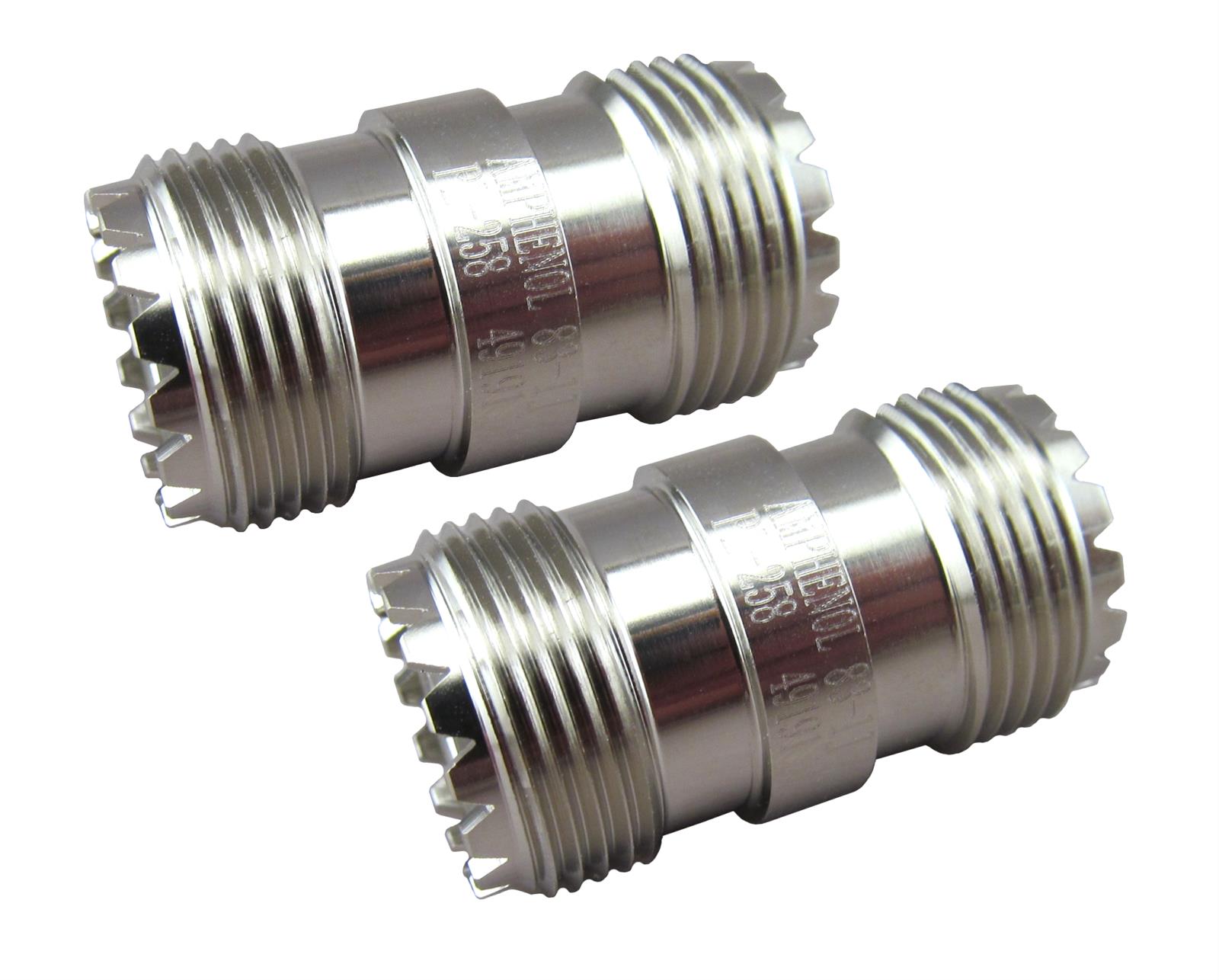 Amphenol RF 83-1J-2 Amphenol RF 83-1J-2 Double UHF Female Connectors ...