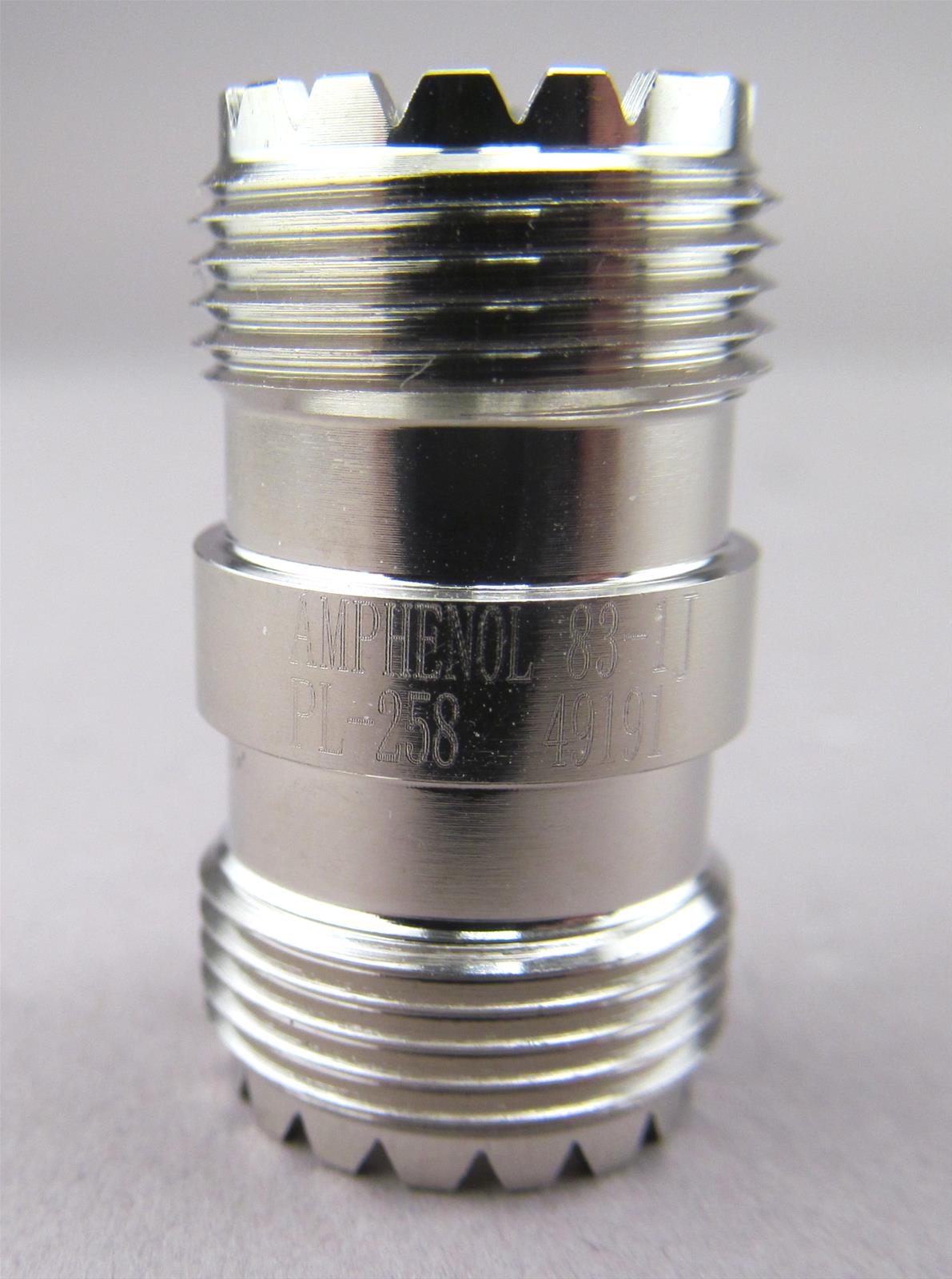 Amphenol RF 83-1J-2 Amphenol RF 83-1J-2 Double UHF Female Connectors ...