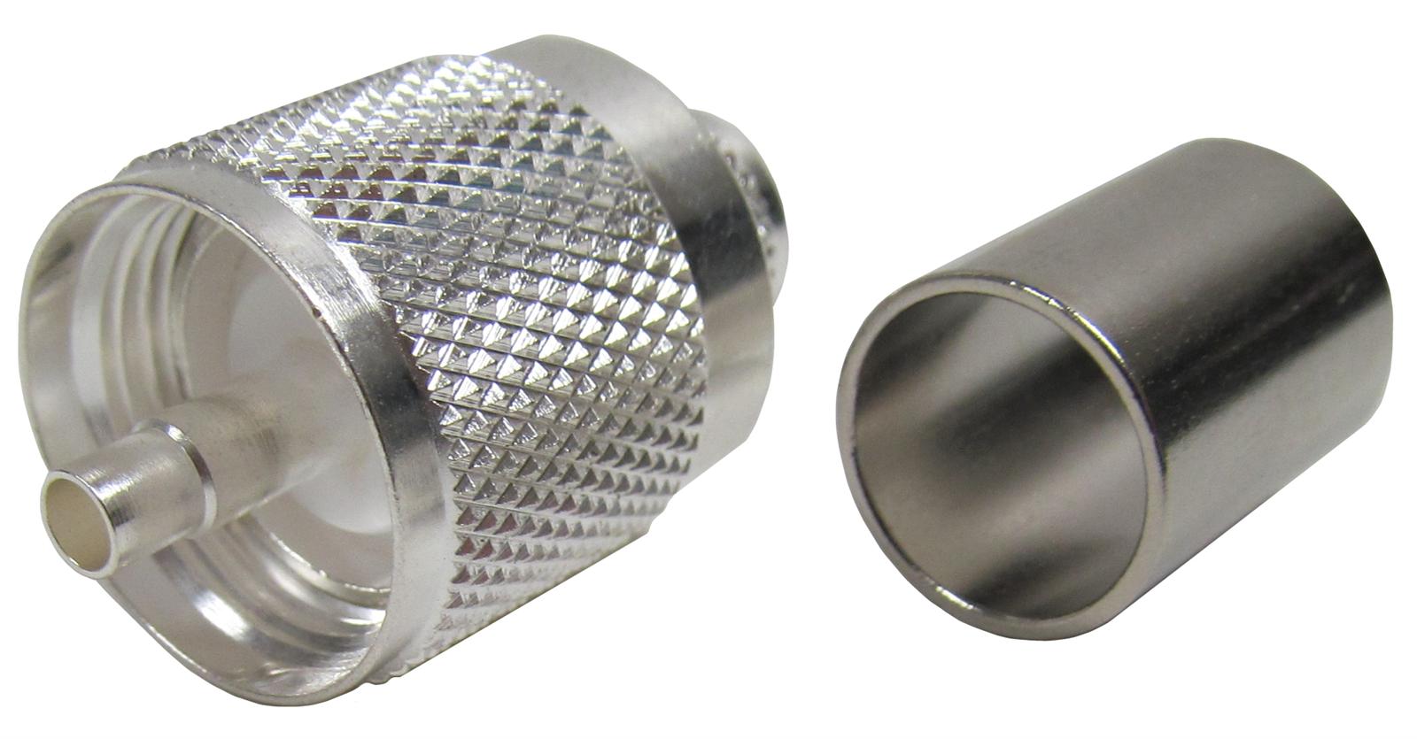 Amphenol Connex 182130-10 Amphenol Connex UHF Male Crimp Connectors ...