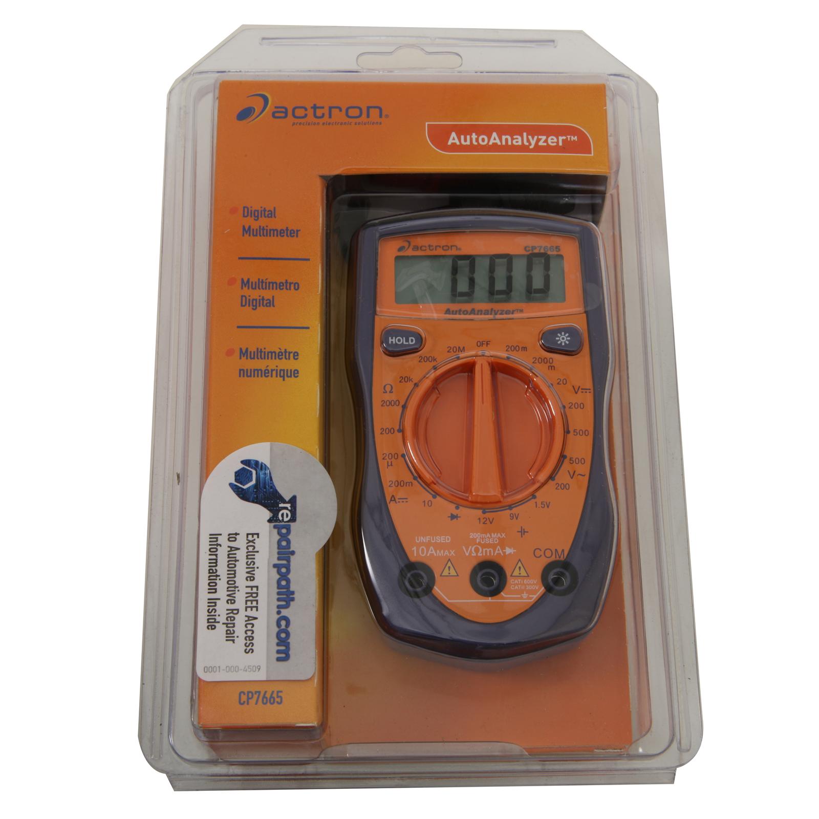 Actron CP7665 Actron Multimeters | DX Engineering