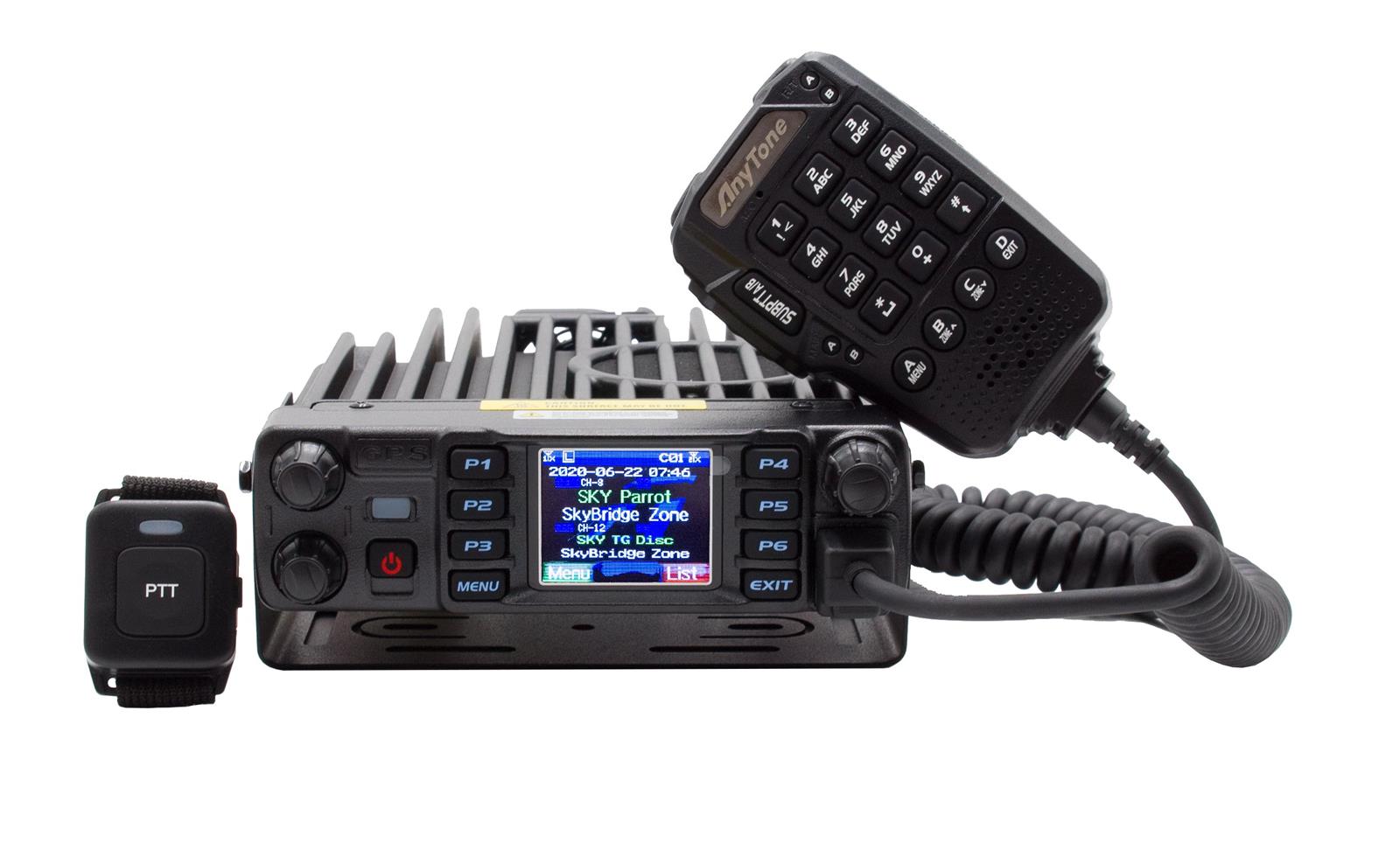 AnyTone AT-D578UVIII AnyTone AT-D578UV III Plus Tri-Band VHF/UHF/DMR ...