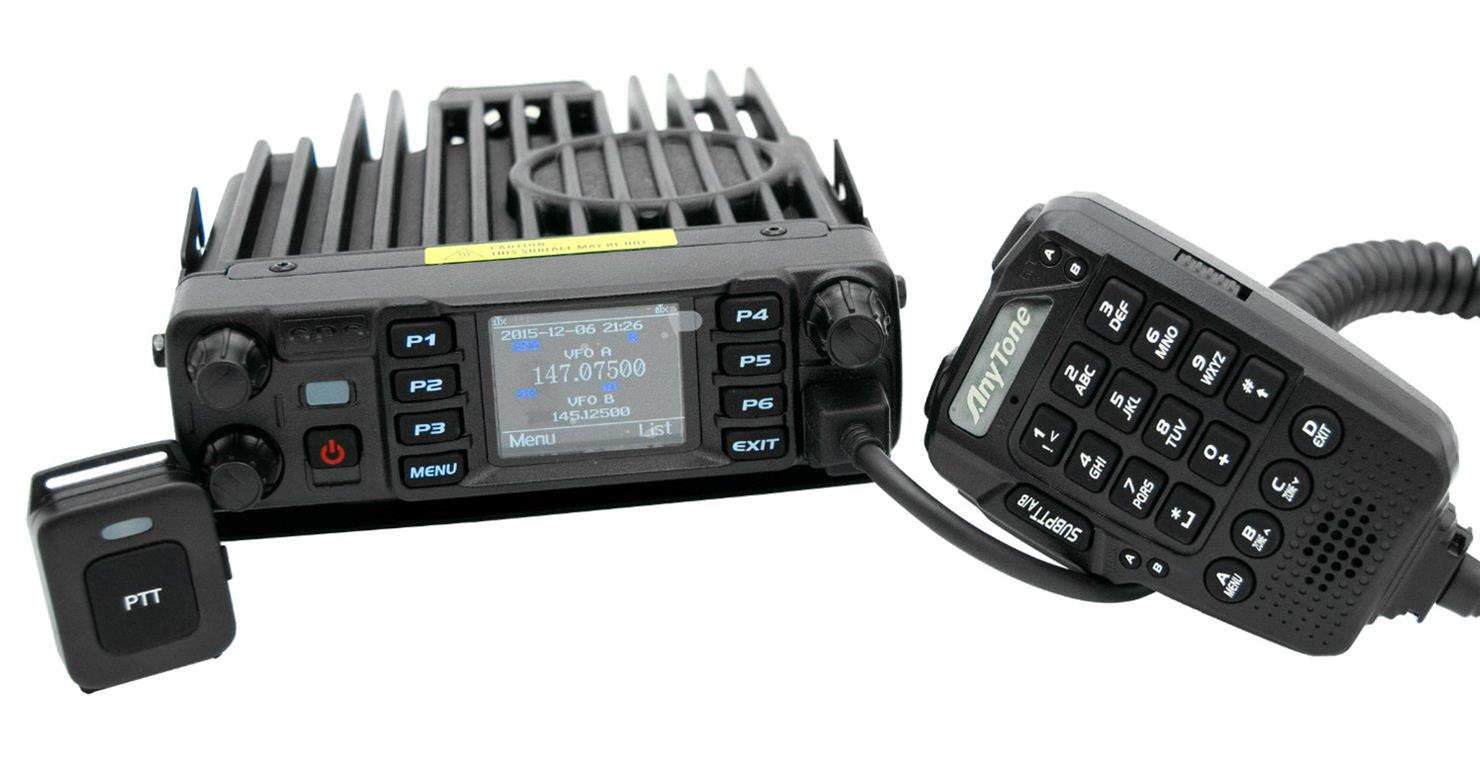 AnyTone AT-D578UVIII AnyTone AT-D578UV III Plus Tri-Band VHF/UHF/DMR ...
