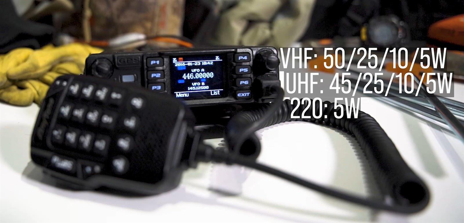 AnyTone AT-D578UVIII PLUS AnyTone AT-D578UV III Plus Tri-Band VHF/UHF ...