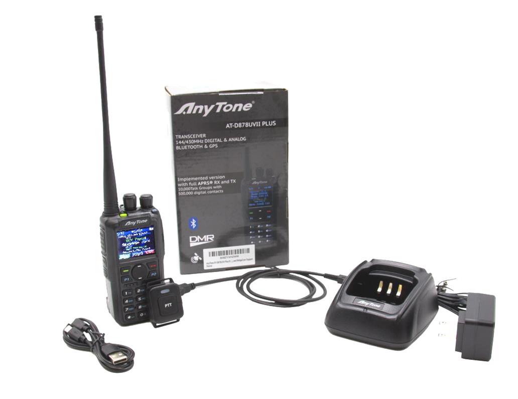 AnyTone AT-D878UVII PLUS AnyTone AT-D878UV II Plus Dual-Band DMR Handheld Transceivers | DX ...
