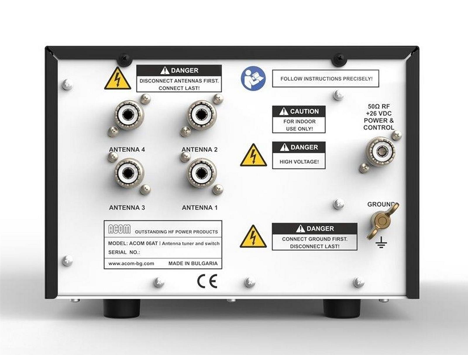 ACOM 06AT ACOM 06AT Automatic Antenna Tuners | DX Engineering