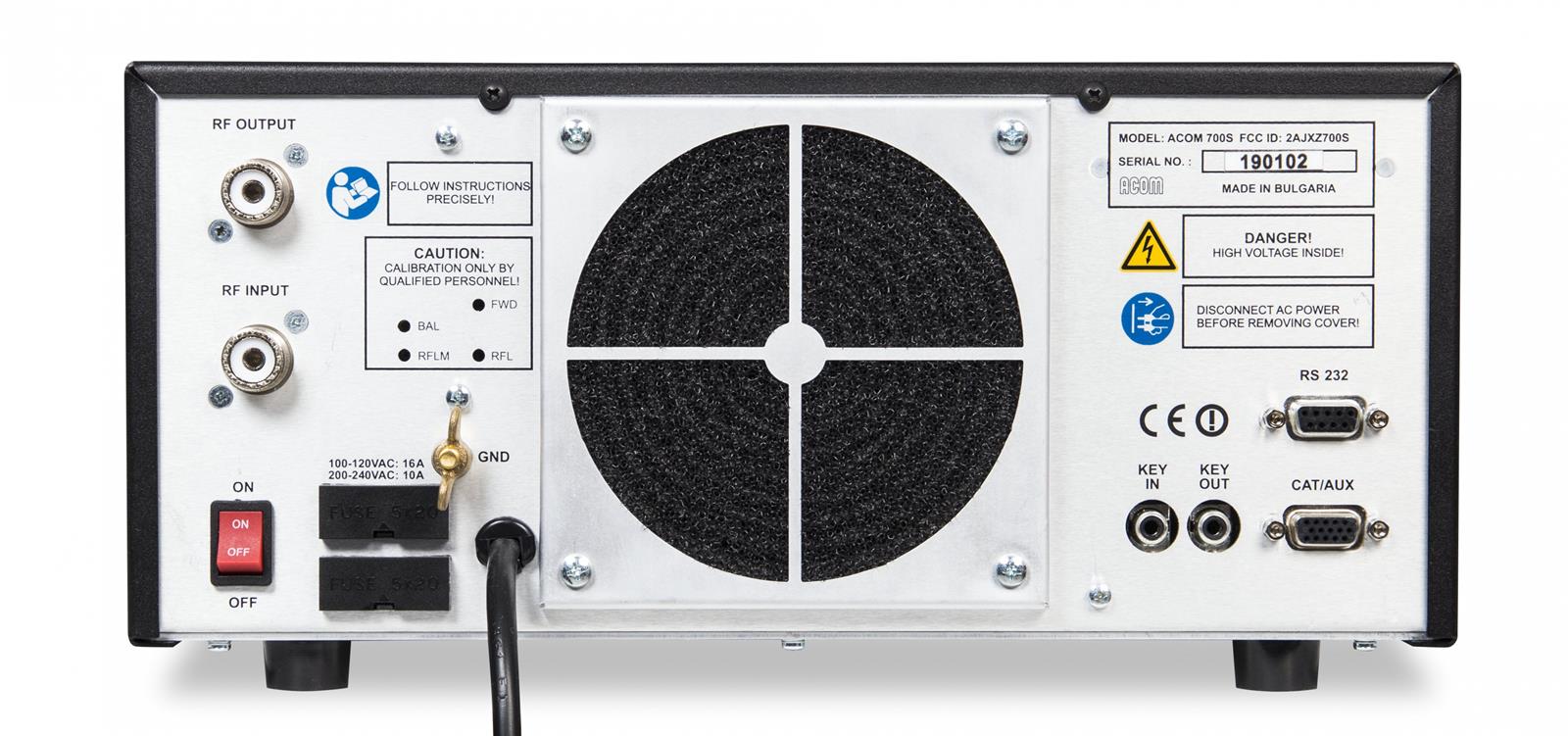 ACOM 700S ACOM 700S Solid State 1.8-54 MHz Linear Amplifiers | DX ...