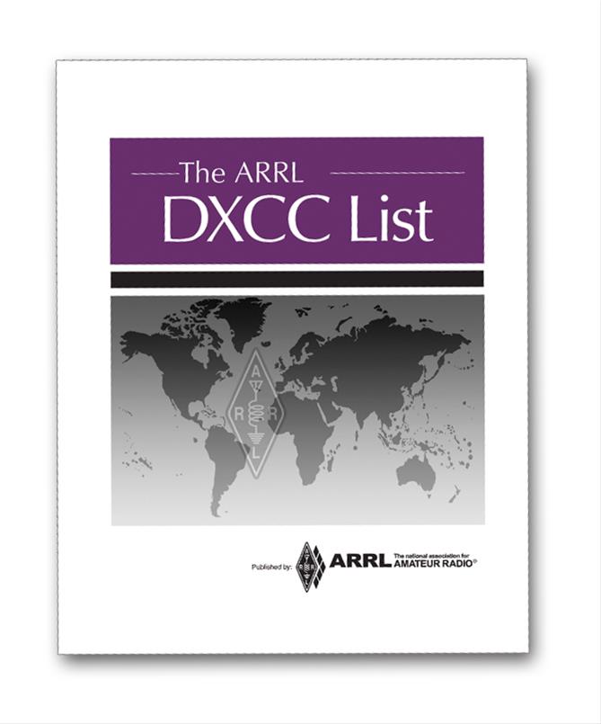 ARRL 0840 ARRL DXCC List 2018 Edition | DX Engineering
